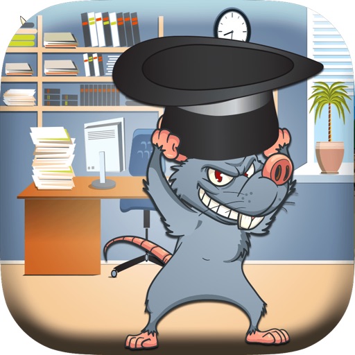 A Grumpy Rat Slam Dunk - Throw things to the Mouse – Free version by Appear