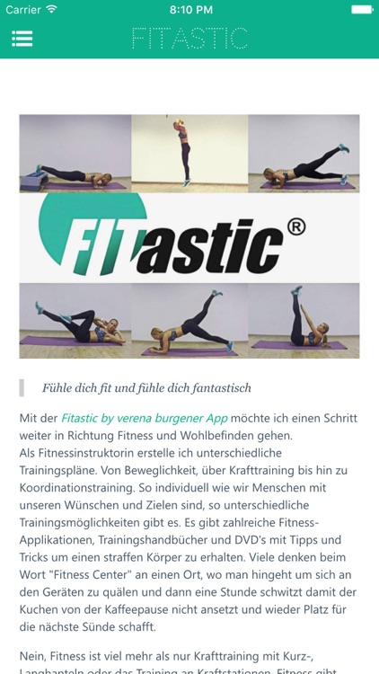 Fitastic by Burgener Verena