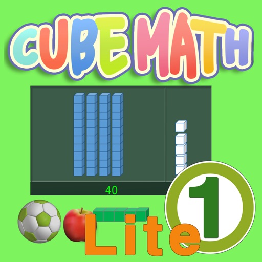 First Grade Cube Math Lite by 2N Inc