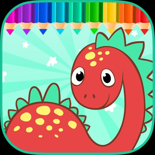 Coloring Book Dinosaur Games by Tanawat Prakaewvasin
