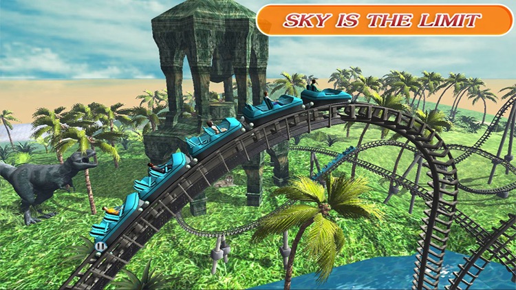 Jurassic Jungle Roller Coaster Pro by Door to Apps