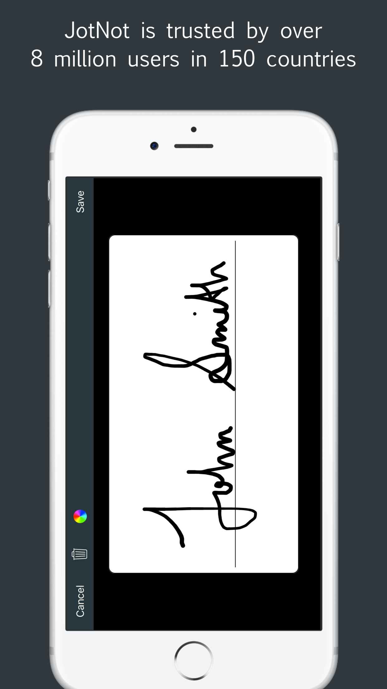 Sign by JotNot - fill and sign PDF form or sign PDF document ...