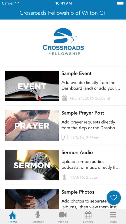 Crossroads Wilton App by Your Giving, Inc.