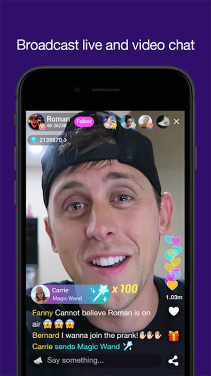 Social Live Video Streaming for Live.me by Glorymar Ortiz