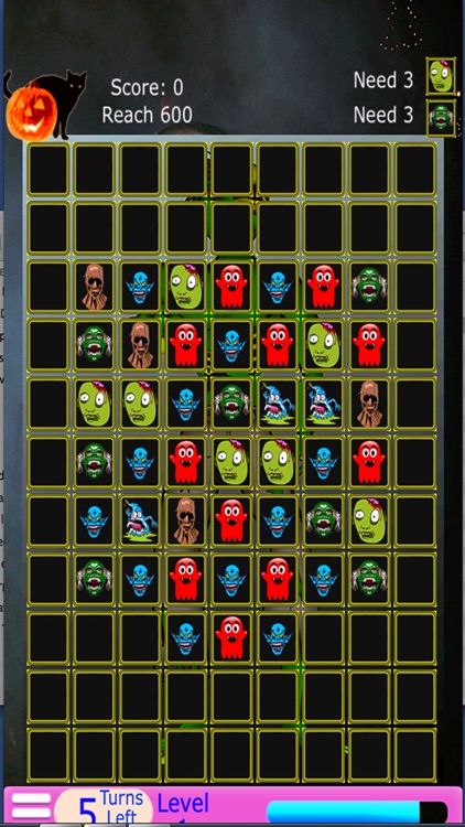 Zombie Match 3 Game by Athiphat Tiahong