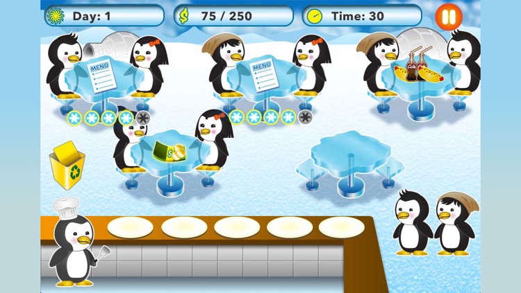 Penguin Restaurant Waitress - Cooking Game for kids by German Gonzalez