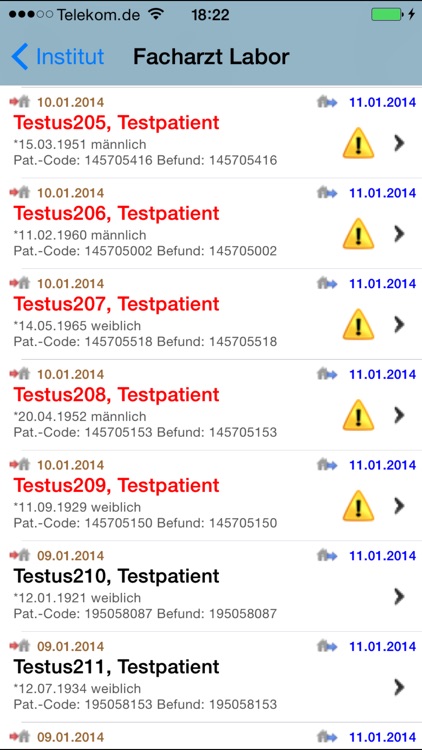 Labor Fenner Onlinebefunde by DocNet Systems GmbH