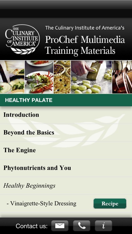 Healthy Palate - CIA Cooking Methods by Netframes