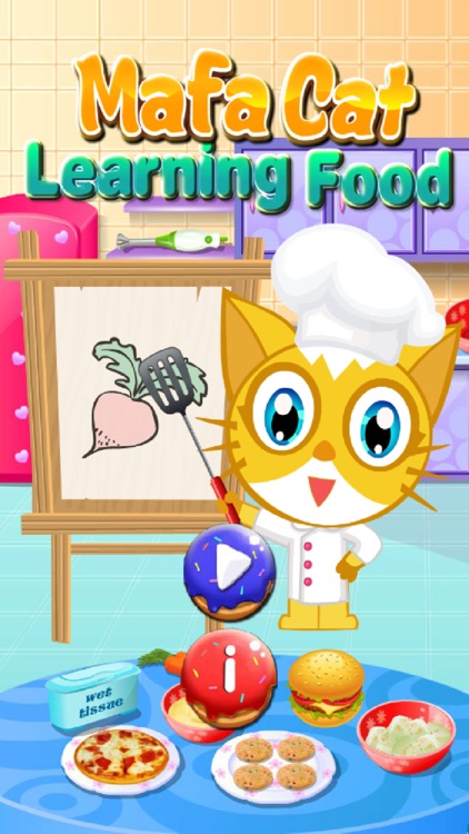 Mafa Cat Learning Food by zzgames
