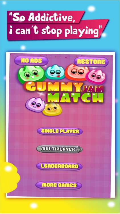 Gummy Jam Match Mania - Chewy Candy Drop Puzzle Game by Jira Davis