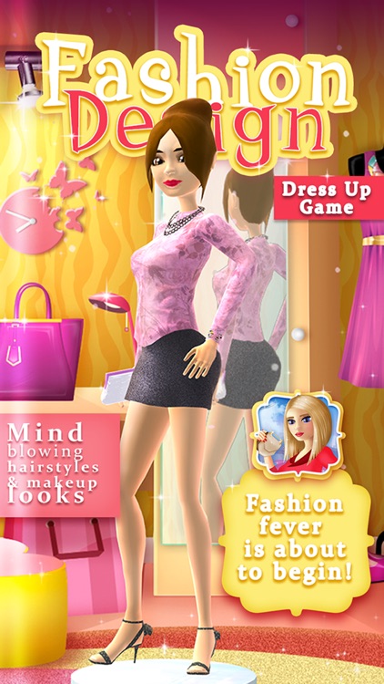 Fashion Design Dress Up Game: Beauty Makeover Salon and Fantasy ...