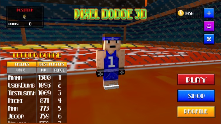 Pixel Dodge 3D: MC Worldwide Multiplayer Dodgeball by JN Interactive AB