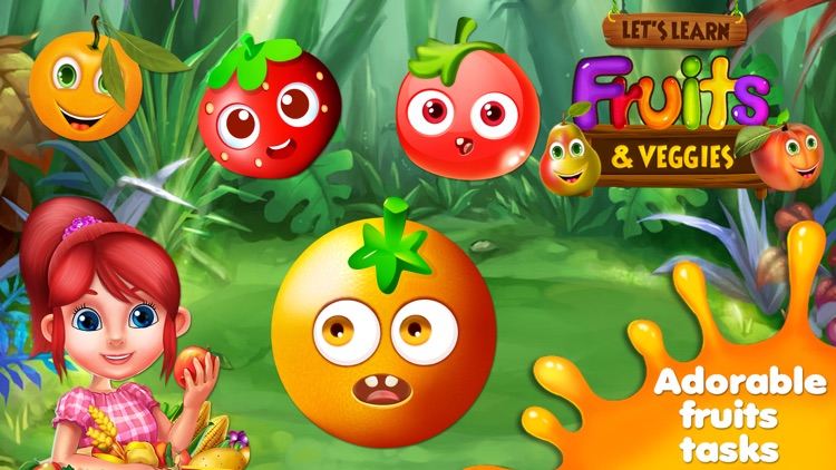 Let's Learn Fruits & Veggies by Swati Panchal