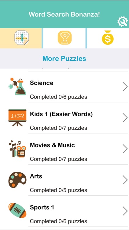 Word Search Bonanza! by Macrobean Entertainment Inc.