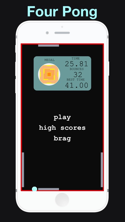 Addicting Four Pong - Modern Pong Game by FRE STUDIOS LLC