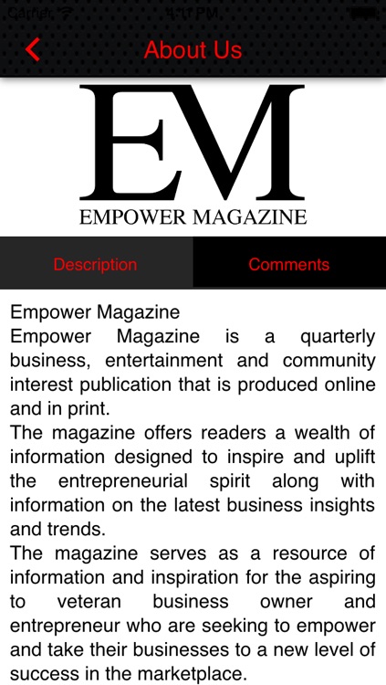 Empower Magazine by Tehrie Ned