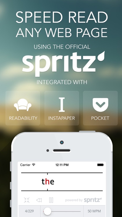 Rapid Reader - with Spritz by Wasdesign, LLC