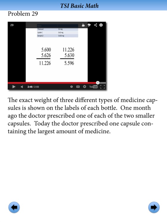 TSI Basic Math by Douglas Bump