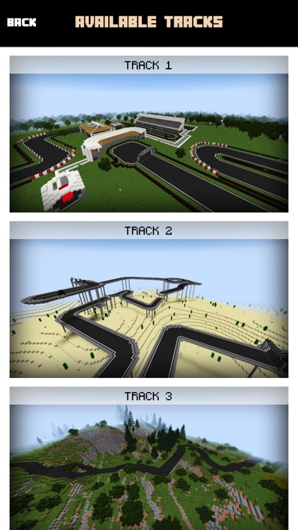 MINECAR RACING MAP MOD Free for Minecraft PC Edition - Multiplayer Mini ...