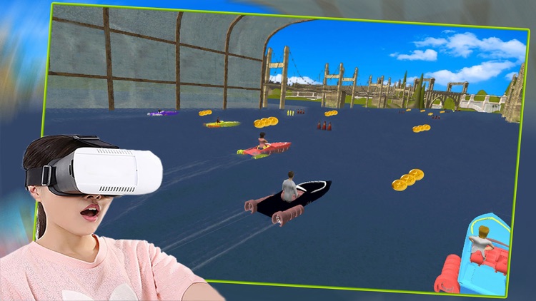 VR Turbo Boat Driving in Real Beach 3D - ship racing game 2016 by ...