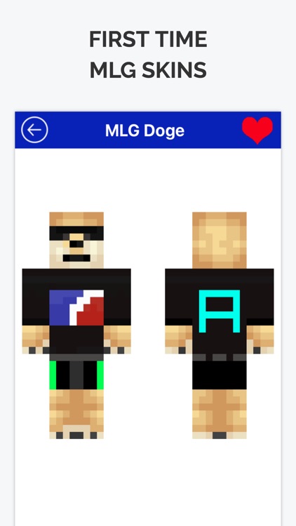 MLG Skins for Minecraft PE Free by Nisha Mehta