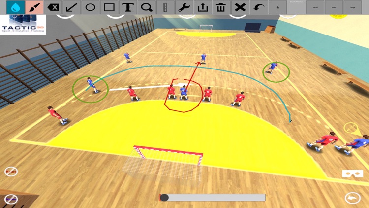 Handball 3D Tactics Library 1 by Tactic3D