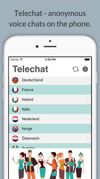 Telechat - Anonymous Voice Chats by woopla GmbH