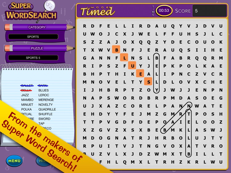 Super Word Search! - Seek and Find Puzzles by Selectsoft