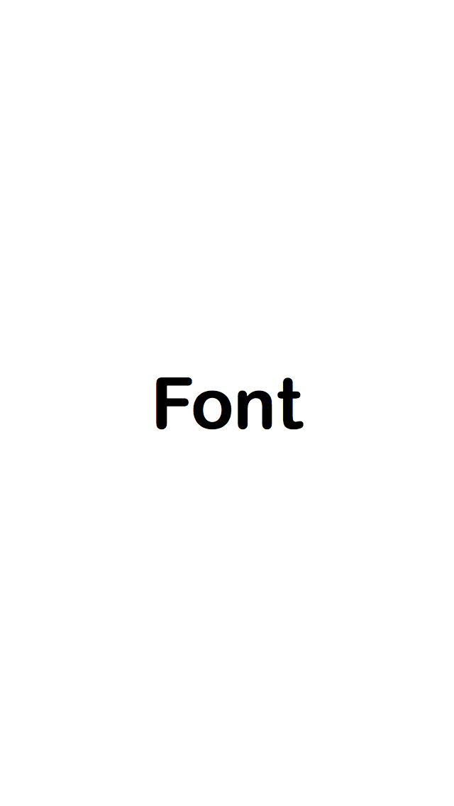 Font Checker Display Confirmation Of Uifont Iphone App 9191