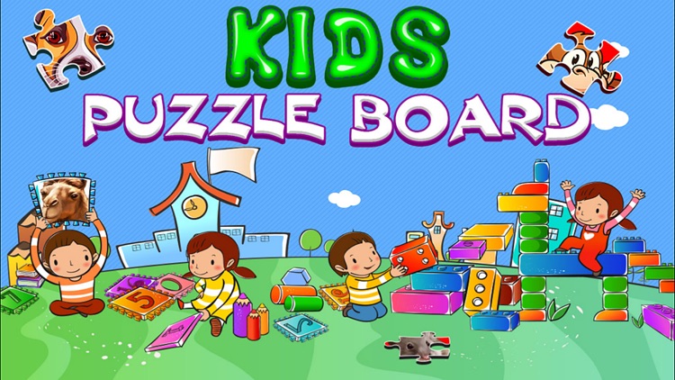Kids Puzzle Board Free by Digeebird