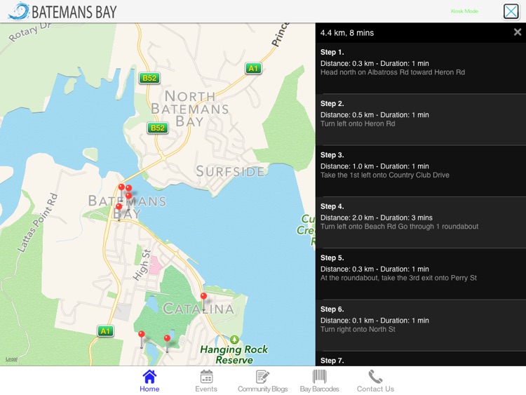Batemans Bay for iPad by Jason Whalan