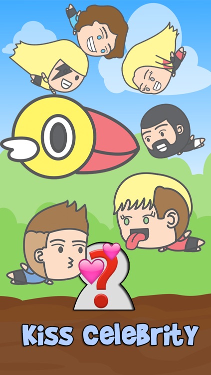 Kiss Celebrity - Flappy Adventures of Kissing Chibi Celebrities with ...