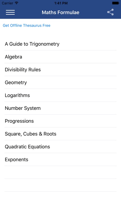 Maths Formula Reference Free by varinder dua