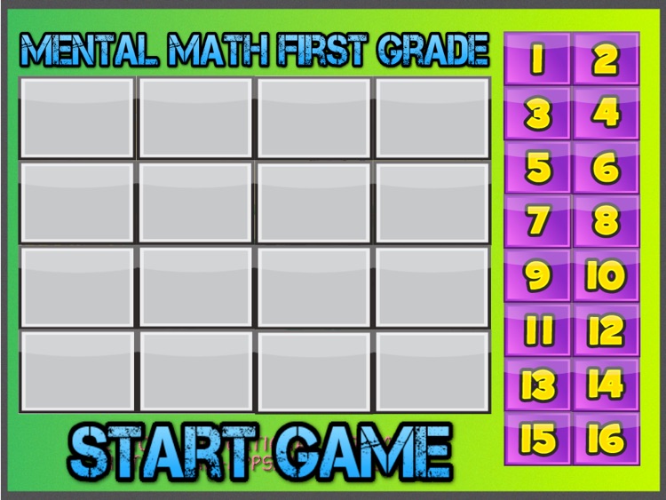 Mental Math First Grade by kevin Doll