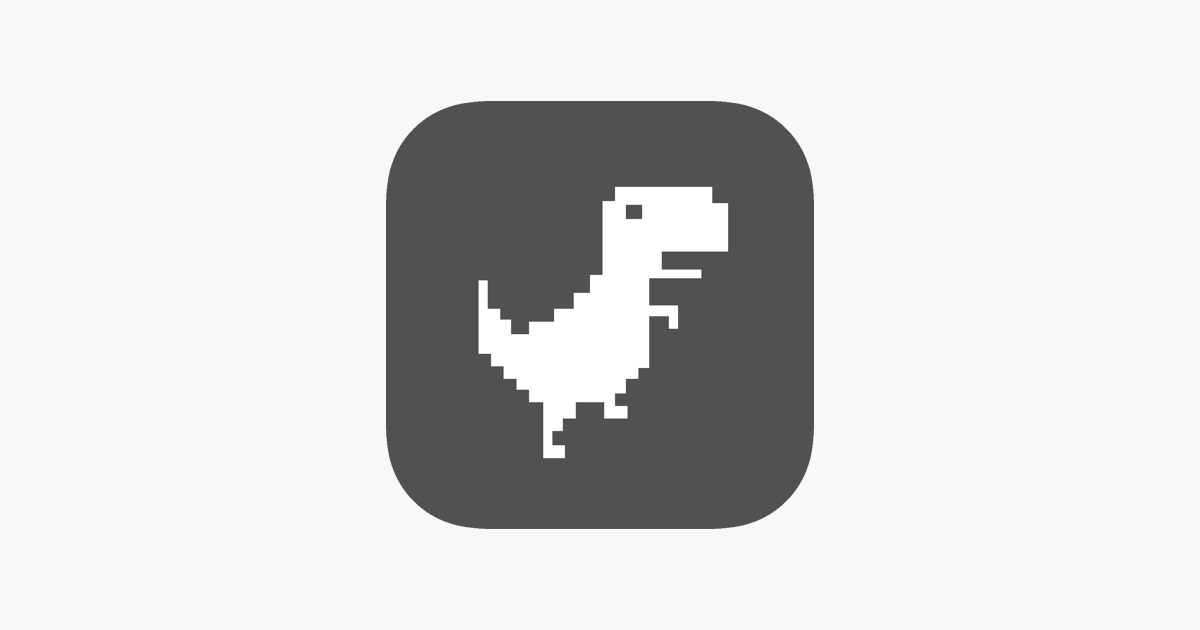 ‎Jump Steve Jump - 8-bit Dinosaur Journey Widget Game on the App Store