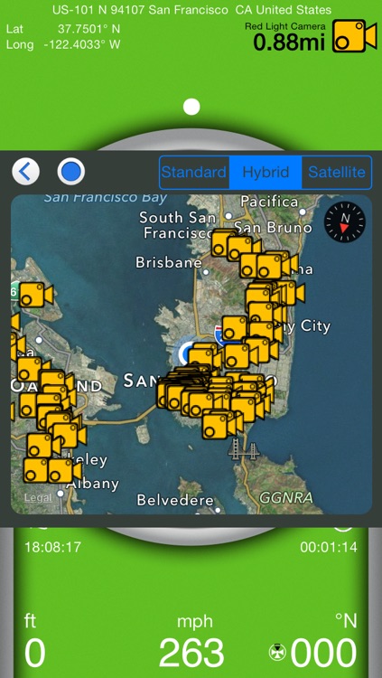 Gps Speedometer Pro by Linxmap