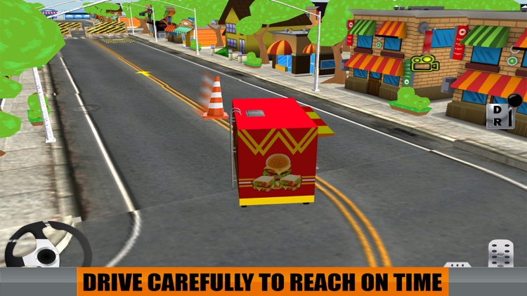 Food Truck Pizza Delivery Simulator - Mini Van parking Skills Games For ...