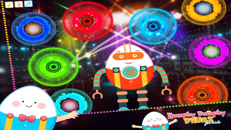 Humpty Dumpty Baby Drums - Kids Drum Set Game by Digital Dividend AB