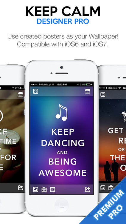 Keep Calm Designer PRO - Create Custom Posters and Wallpapers by theM Dev