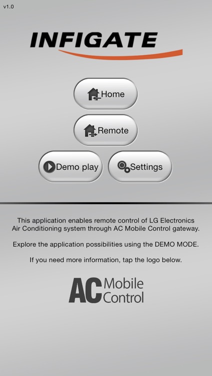 AC Mobile Control by Infigate