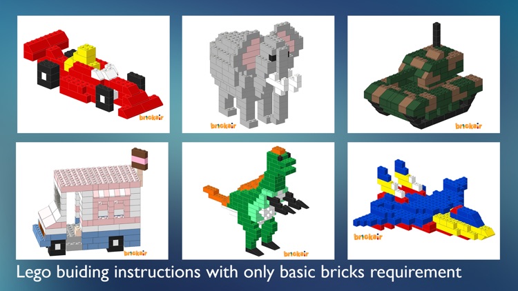 Bricksir - Lego Building Instructions using only Basic Bricks by ELS ...