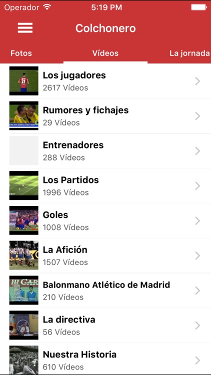 Colchonero - "for Atlético de Madrid fans" by Incondicionales Sports SL