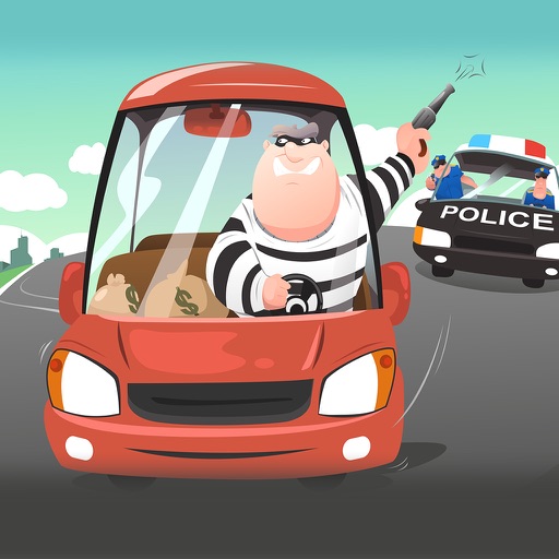 Police car escape chase challenge by Gil Shtrauchler