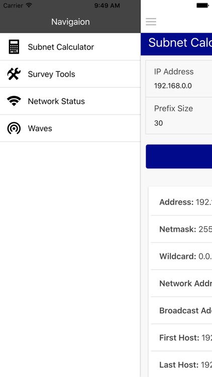 Network Survey Tools by GX2 Technology