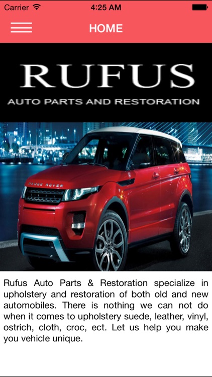Rufus Auto Parts & Restoration by wserve