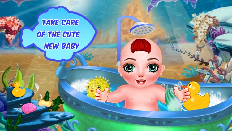 Fantasy Mermaid Gives Birth—Pretty Princess Pregnant Check/Fashion Baby ...
