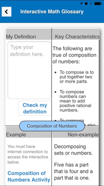 Interactive Math Glossary by Texas Education Agency