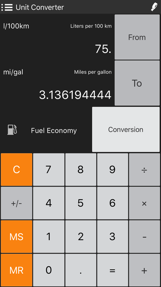 Converter Pro Free - Unit & Currency Conversion Calculator de Panoramic ...