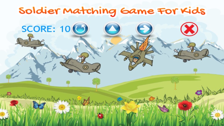 Soldier Matching Game For Kids by Trirat Nuipirom