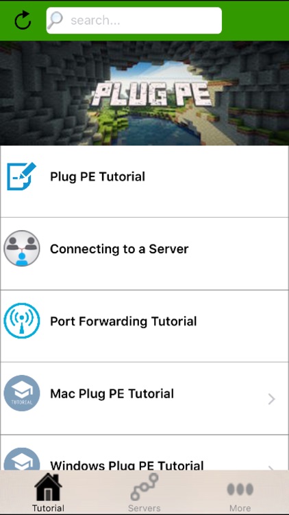Plug for Minecraft Pocket Edition by Lime Works, LLC